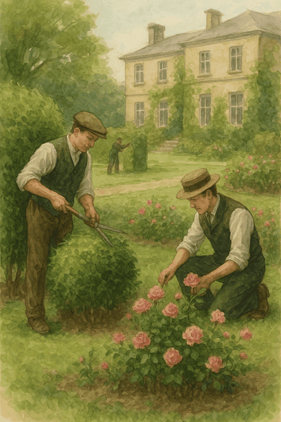 Life Below Stairs: The Servant Hierarchy in the Edwardian Era - Castles ...