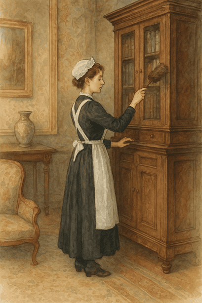 Life Below Stairs: The Servant Hierarchy in the Edwardian Era - Castles ...