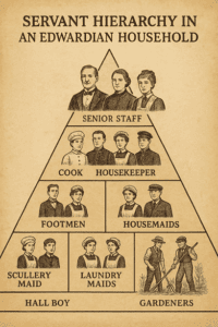 Life Below Stairs: The Servant Hierarchy in the Edwardian Era - Castles ...