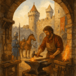 The Blacksmith and Armourer of a Medieval Castle: Forging the Strength ...